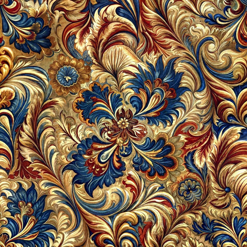 Hyper-detailed Fabric and Tissue Pattern, for Designs and Illustrations ...