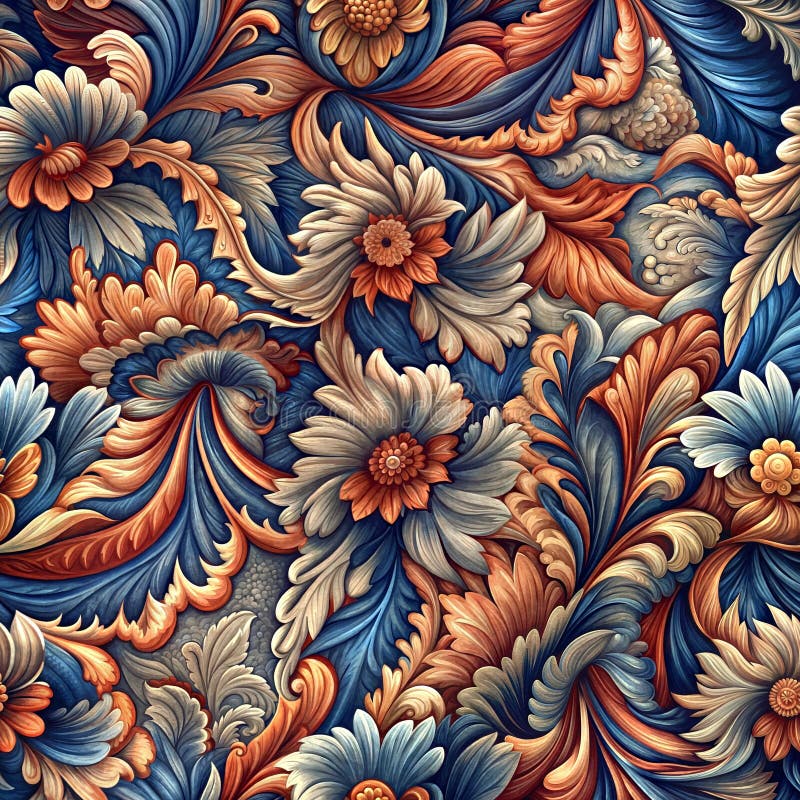Hyper-detailed Fabric and Tissue Pattern, for Designs and Illustrations ...