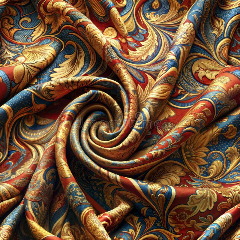 Hyper-detailed Fabric and Tissue Pattern, for Designs and Illustrations ...