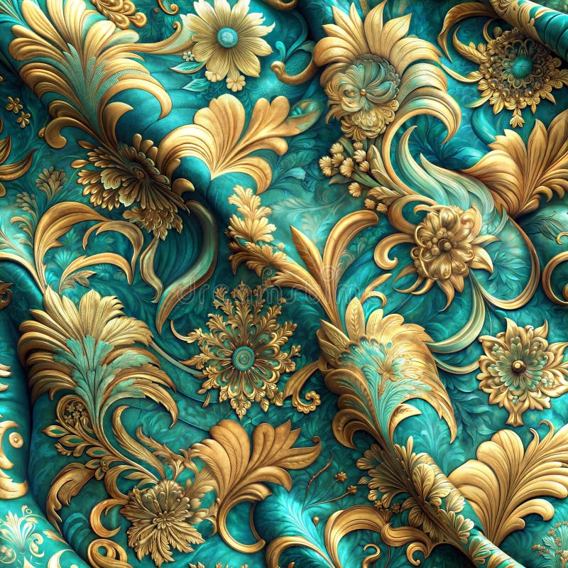 Hyper-detailed Fabric and Tissue Pattern, for Designs and Illustrations ...