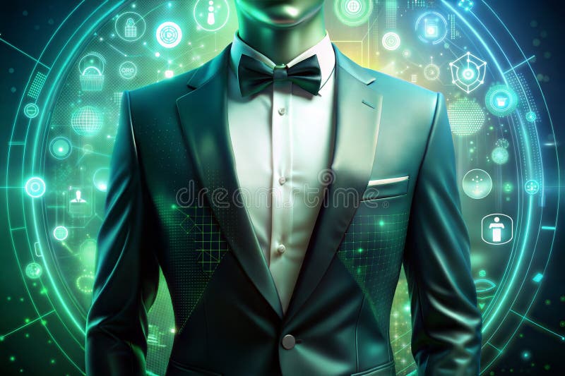 Hyper Detailed Illustration of Humanoids and Robots, AI Generated Image ...