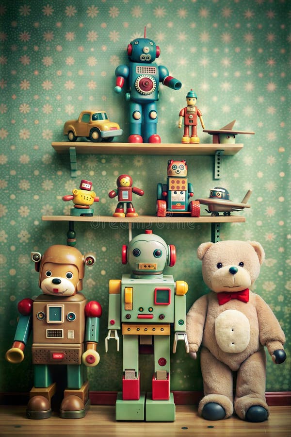 Hyper Detailed Illustration of Humanoids and Robots, AI Generated Image ...