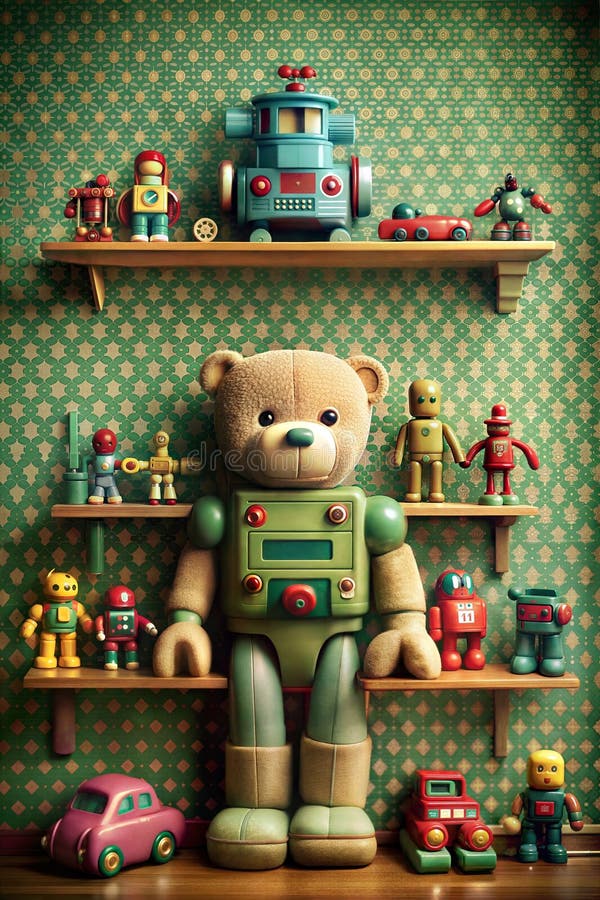 Hyper Detailed Illustration of Humanoids and Robots, AI Generated Image ...