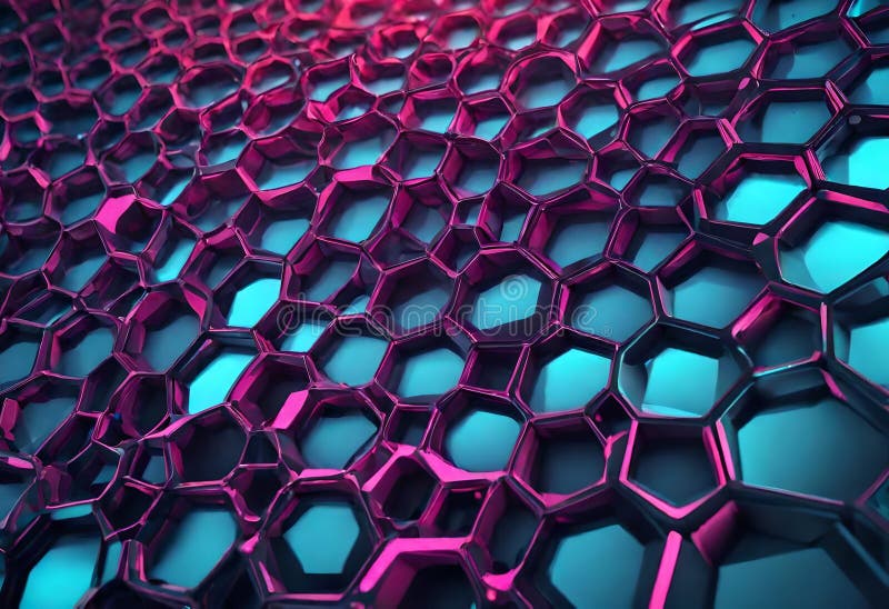 Hyper-Detailed Nano Technology Abstract: Futuristic Close-Up of ...