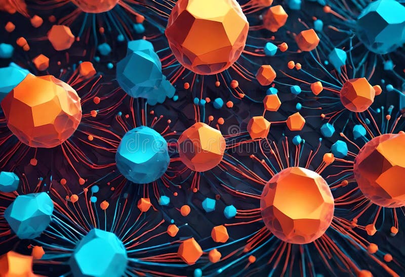 Hyper-Detailed Nano Technology Abstract: Futuristic Close-Up of ...