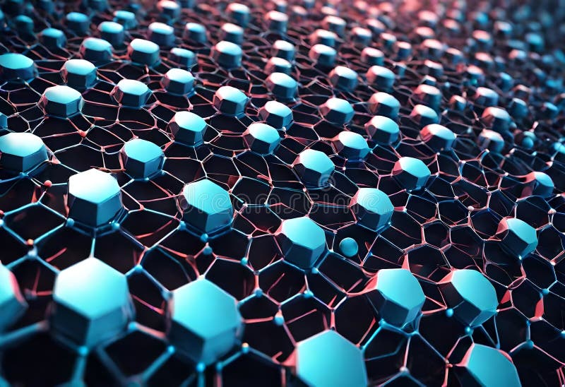 Hyper-Detailed Nano Technology: Futuristic Close-Up Abstract Background ...