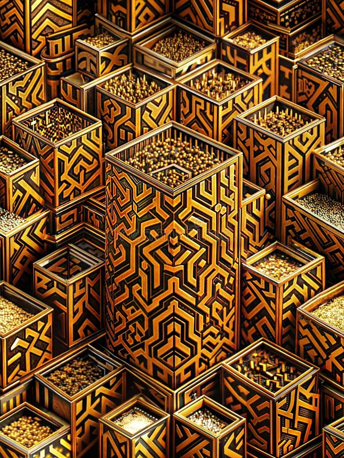 Hyper-detailed Seamless Tile Geometric Pattern for Design and Textile ...