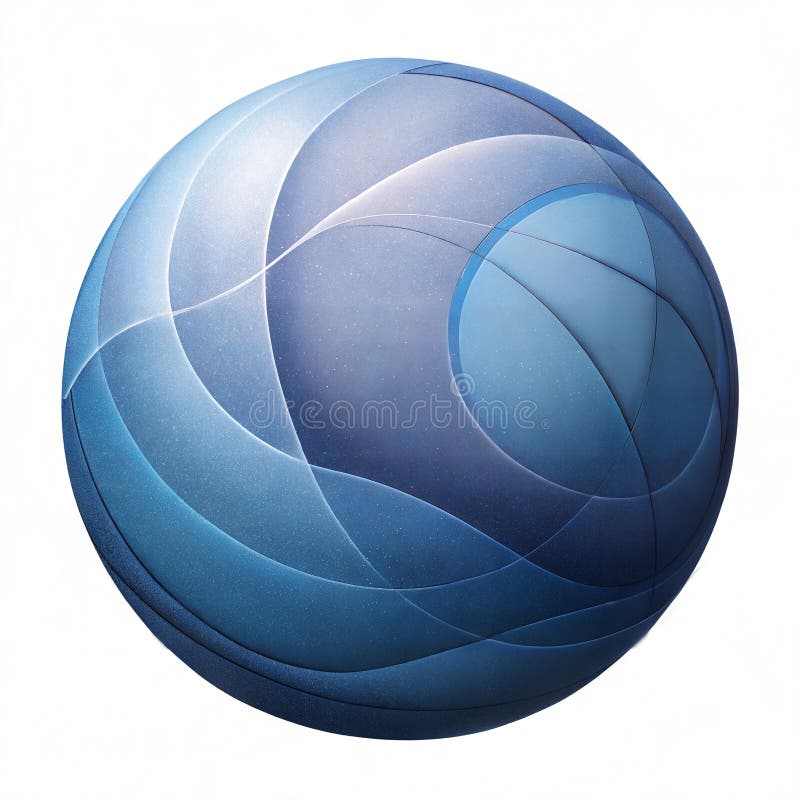 Hyper-detailed Sphere 3D Rendered, for Designs and Illustrations, AI ...