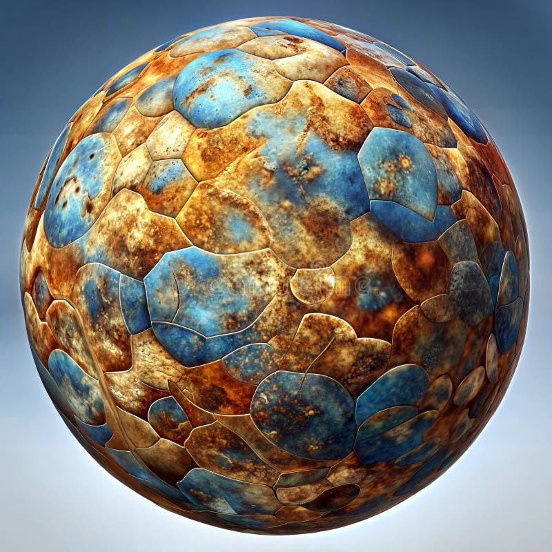 Hyper-detailed Sphere 3D Rendered, for Designs and Illustrations, AI ...