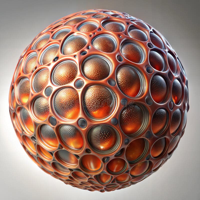 Hyper-detailed Sphere 3D Rendered, for Designs and Illustrations, AI ...