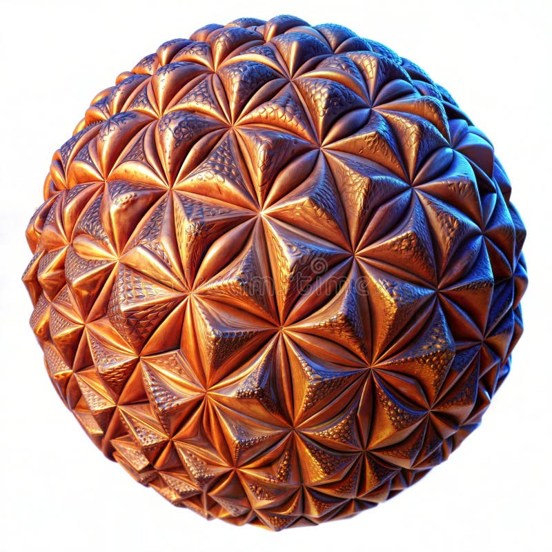 Hyper-detailed Sphere 3D Rendered, for Designs and Illustrations, AI ...