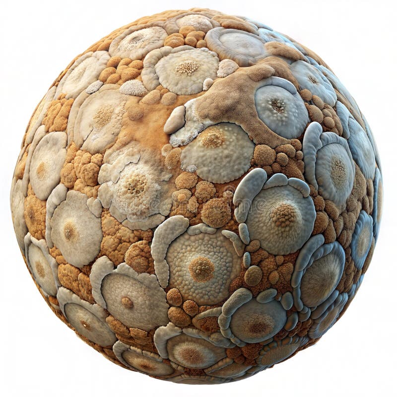Hyper-detailed Sphere 3D Rendered, for Designs and Illustrations, AI ...