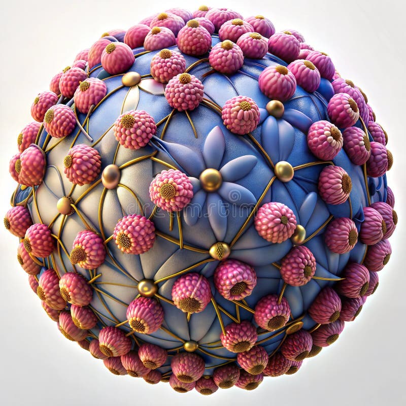 Hyper-detailed Sphere 3D Rendered, for Designs and Illustrations, AI ...