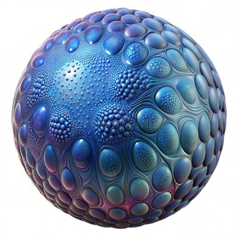 Hyper-detailed Sphere 3D Rendered, for Designs and Illustrations, AI ...