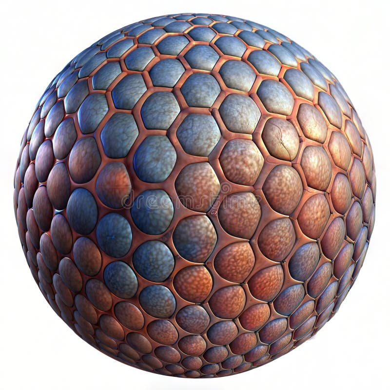 Hyper-detailed Sphere 3D Rendered, for Designs and Illustrations, AI ...
