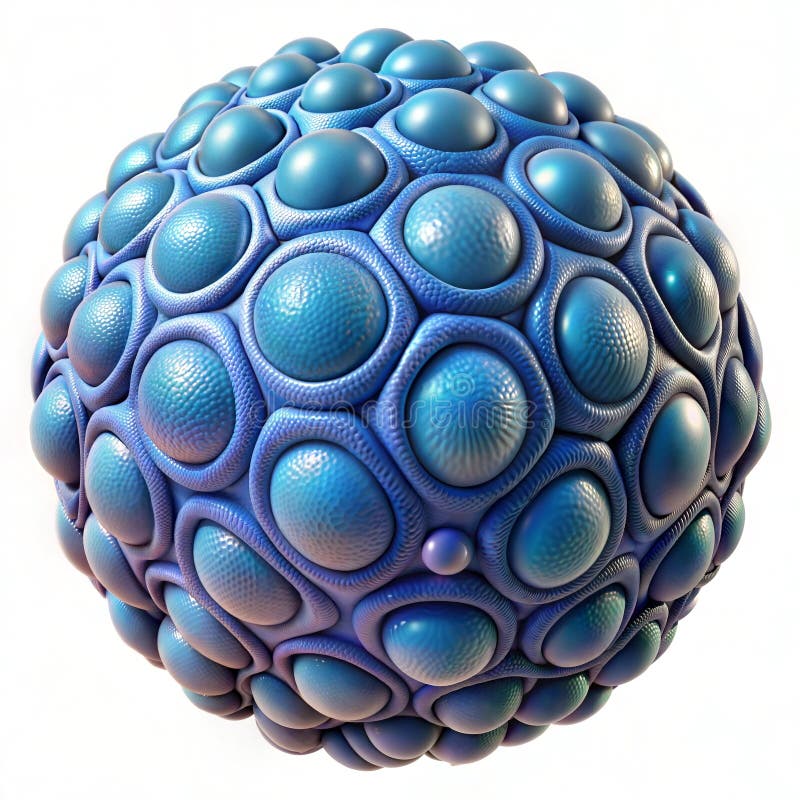Hyper-detailed Sphere 3D Rendered, for Designs and Illustrations, AI ...