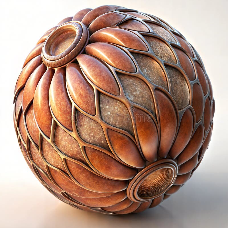 Hyper-detailed Spheres 3D Rendered, for Designs and Illustrations, AI ...