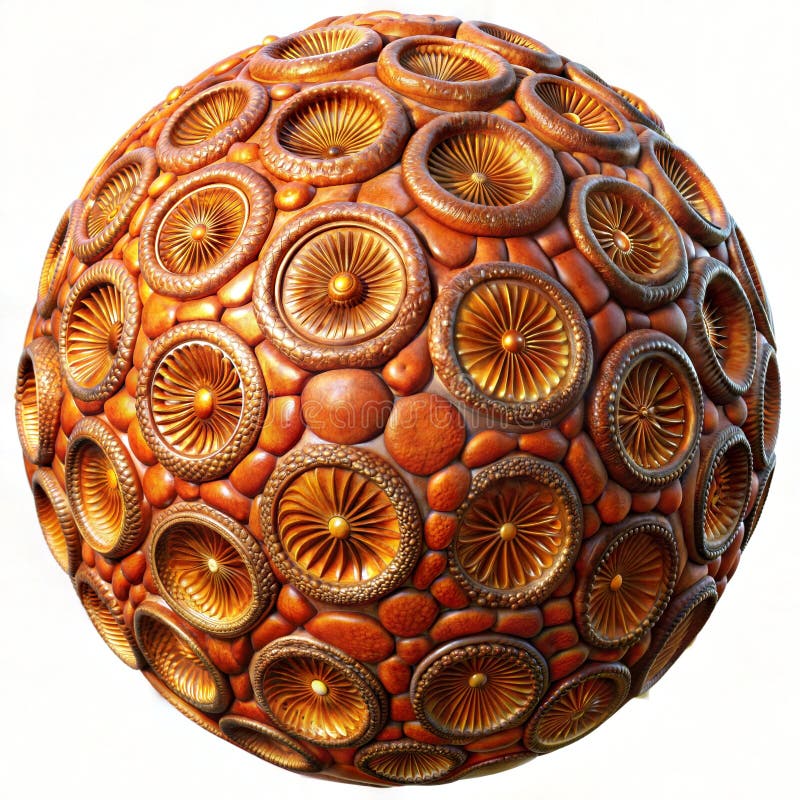 Hyper-detailed Spheres 3D Rendered, for Designs and Illustrations, AI ...
