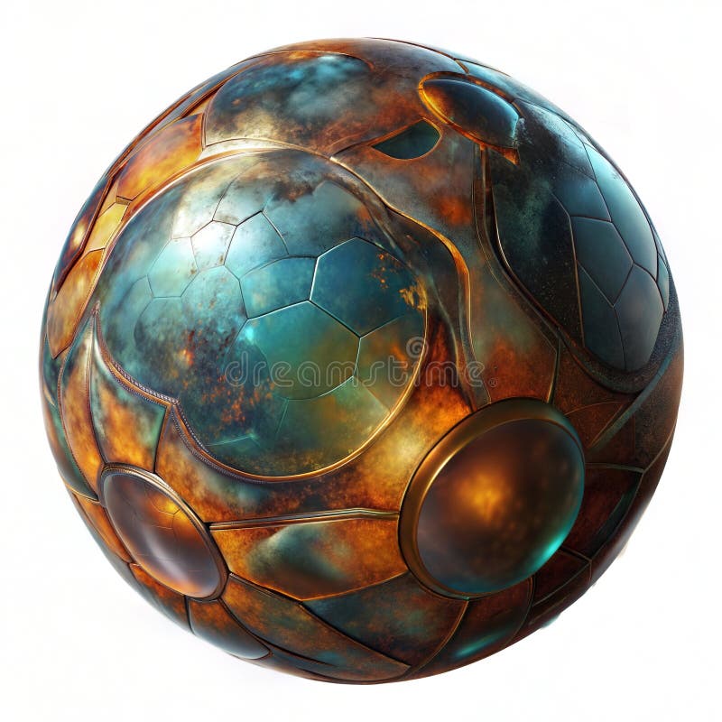 Hyper-detailed Spheres 3D Rendered, for Designs and Illustrations, AI ...