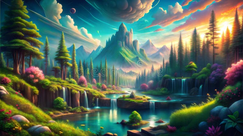 Hyper-detailed Wallpapers for Computer and Notebooks Desktops, AI ...