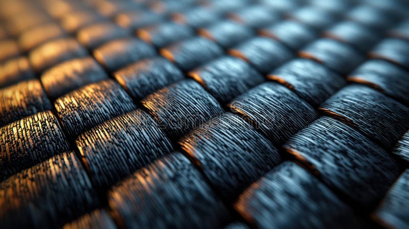Hyper Detailed Woven Carbon Fiber Texture with Glossy Finish Stock ...