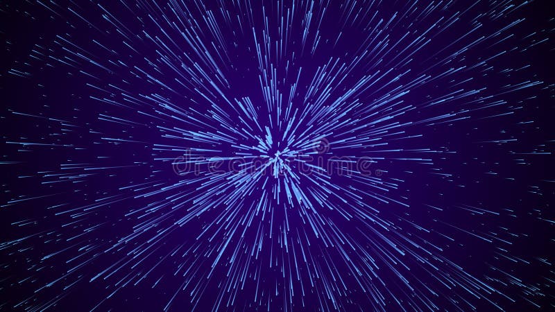 Hyper Jump. Abstract Geometric Background. Circular Geometric Pattern ...