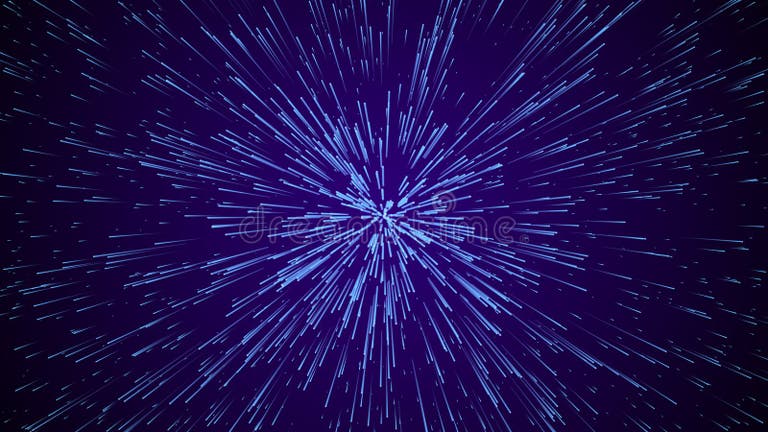 Hyper Jump. Abstract Geometric Background. Circular Geometric Pattern ...