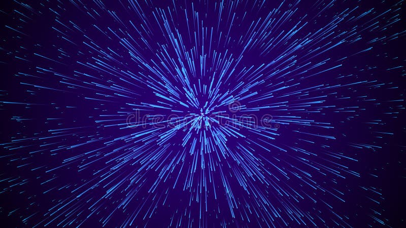 Hyper Jump. Abstract Geometric Background. Circular Geometric Pattern ...