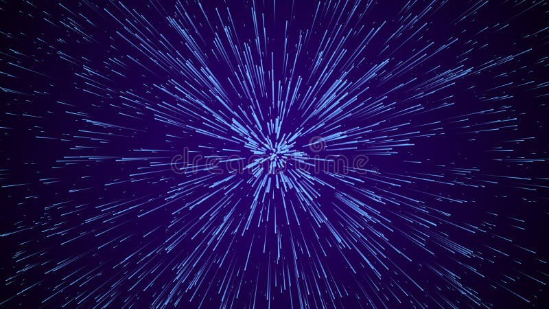 Hyper Jump. Abstract Geometric Background. Circular Geometric Pattern ...