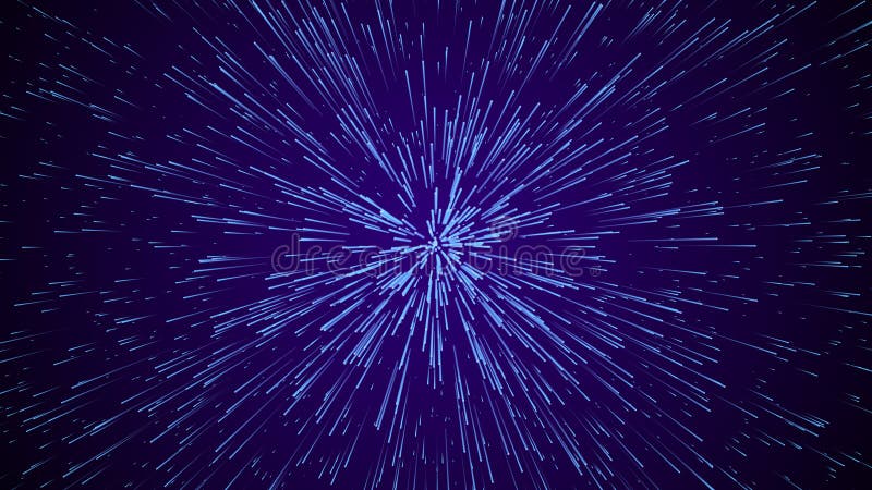 Hyper Jump. Abstract Geometric Background. Circular Geometric Pattern ...