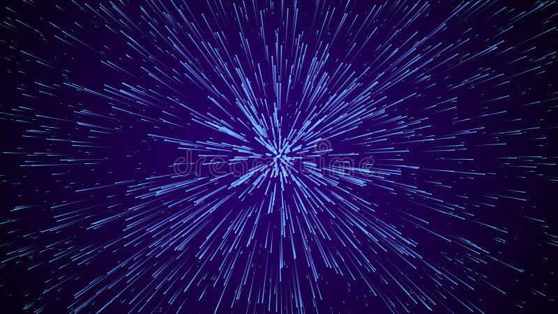 Hyper Jump. Abstract Geometric Background. Circular Geometric Pattern ...