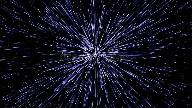 Hyper Jump. Abstract Geometric Background. Circular Geometric Pattern ...