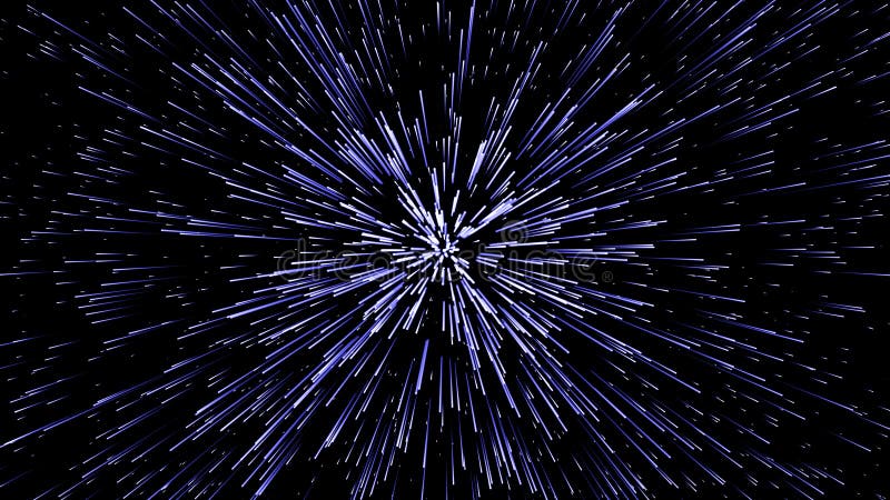 Hyper Jump. Abstract Geometric Background. Circular Geometric Pattern ...