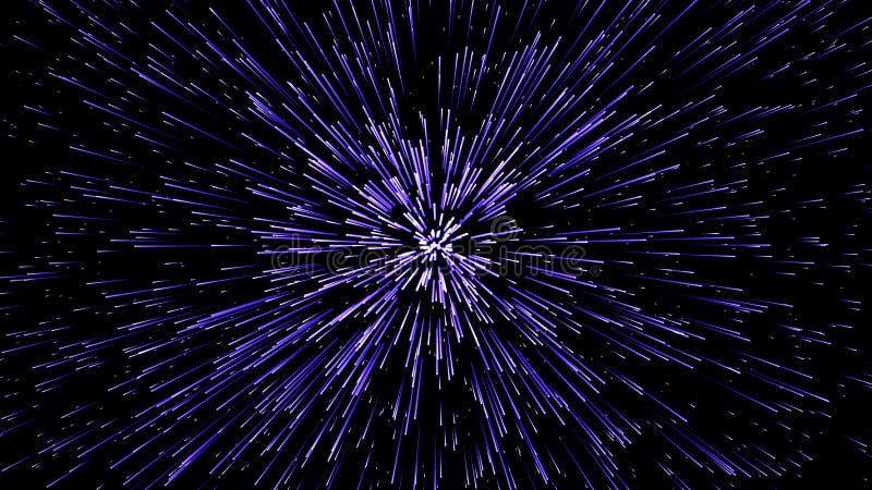 Hyper Jump. Abstract Geometric Background. Circular Geometric Pattern ...