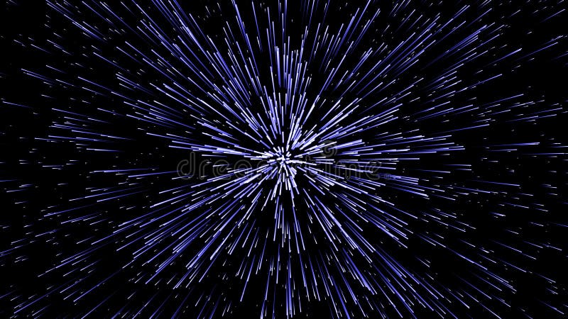 Hyper Jump. Abstract Geometric Background. Circular Geometric Pattern ...