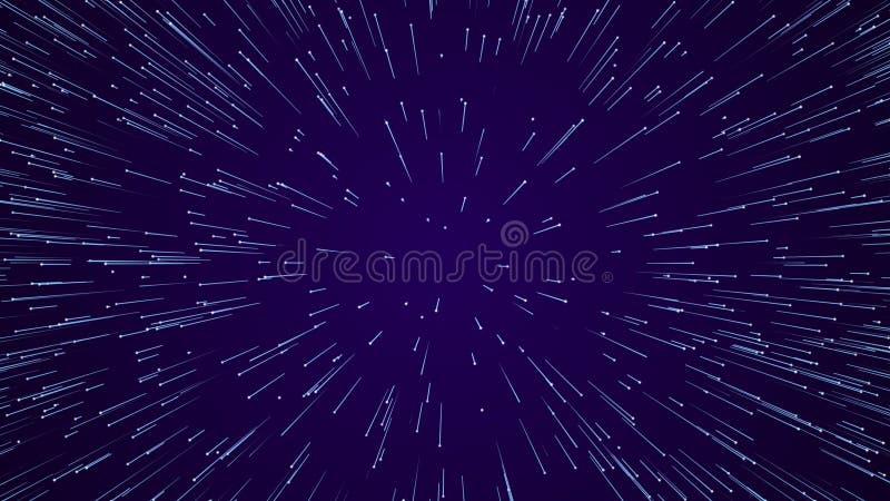 Hyper Jump. Abstract Geometric Background. Circular Geometric Pattern ...