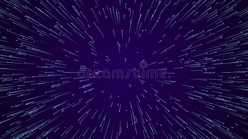 Hyper Jump. Abstract Geometric Background. Circular Geometric Pattern ...