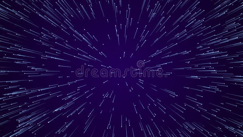 Hyper Jump. Abstract Geometric Background. Circular Geometric Pattern ...