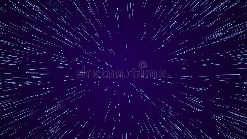 Hyper Jump. Abstract Geometric Background. Circular Geometric Pattern ...