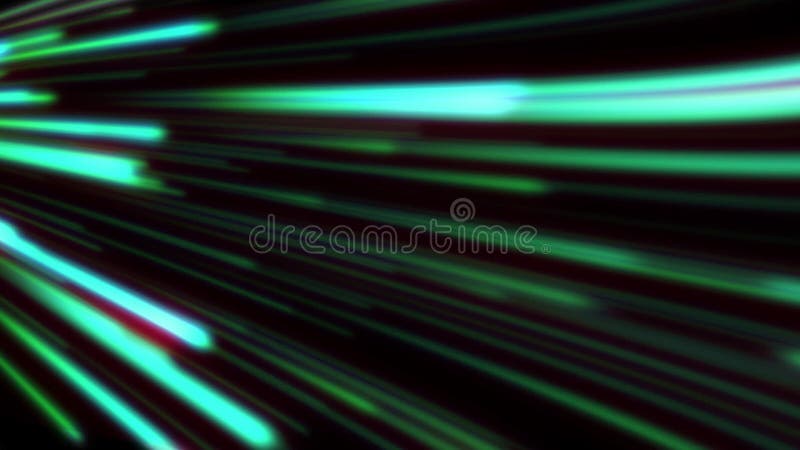 Hyper Jump Effect Galaxy. Neon Glowing Rays in Motion. Abstract ...