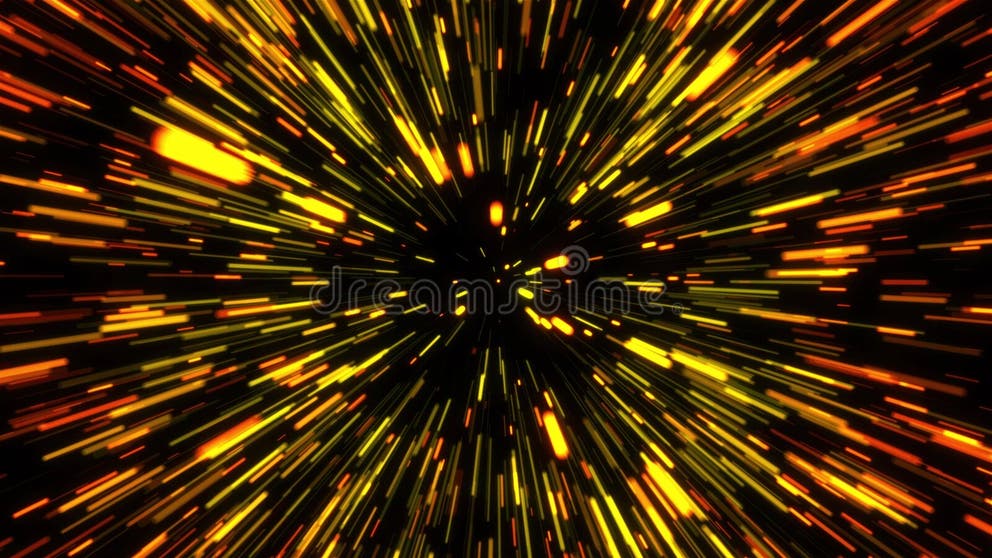 Hyper jump, Speed of light stock illustration. Illustration of travel ...