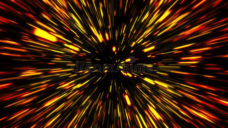 Hyper jump, Speed of light stock illustration. Illustration of travel ...