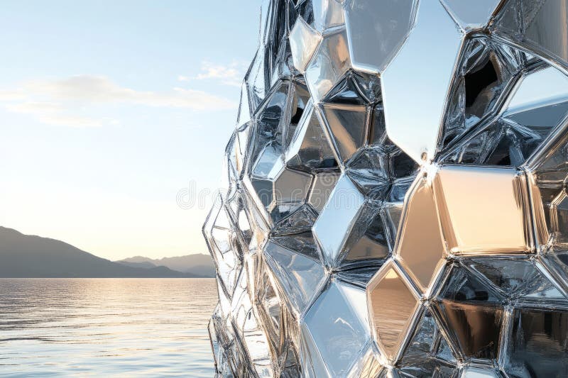 A Hyper-modern Architectural Facade Designed Entirely from Tessellating ...