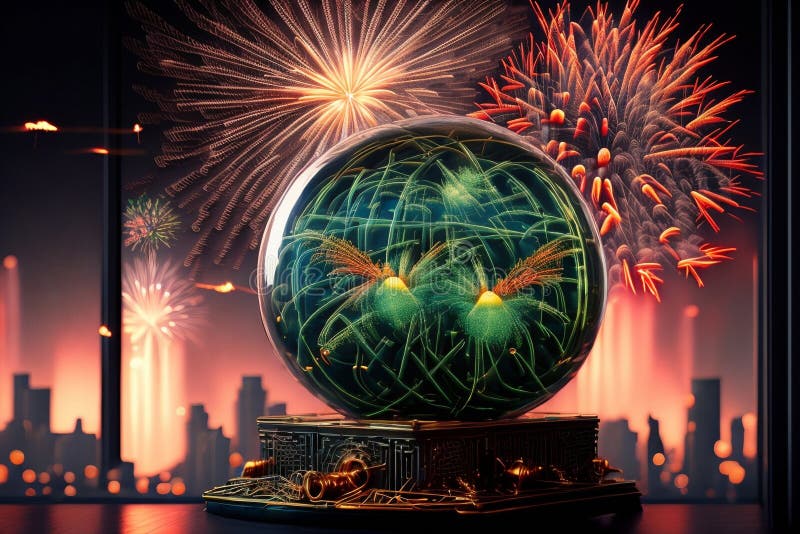 Hyper-realism, Ambient Occlusion, Light Defraction Stock Illustration ...