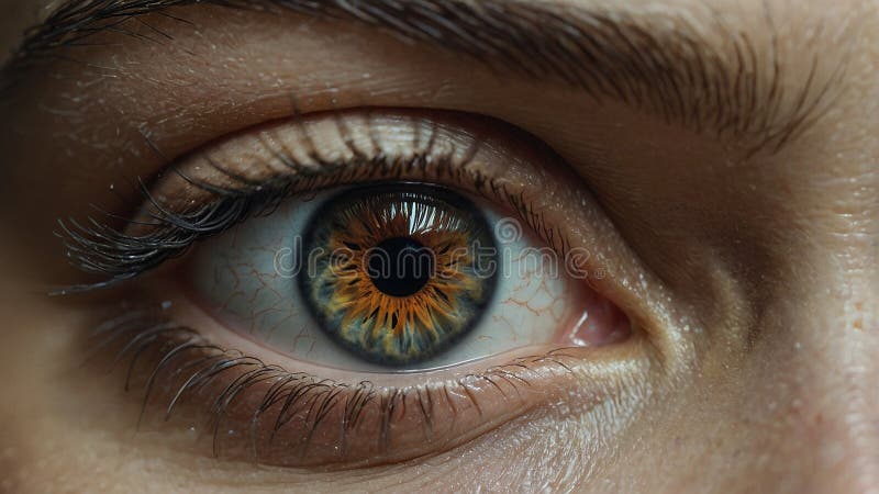 Close-Up Hyper Realism - AI Generated Digital Art Stock Image - Image ...