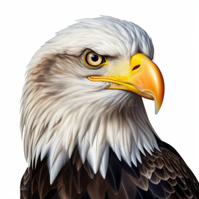 Realistic Eagle Drawing