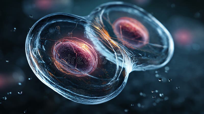 Cell Division in Action, Hyper-realistic Biological Mitosis in Macro 3D ...