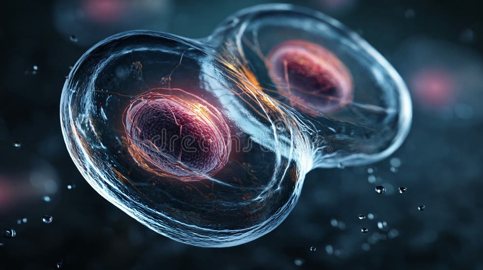 Cell Division in Action, Hyper-realistic Biological Mitosis in Macro 3D ...