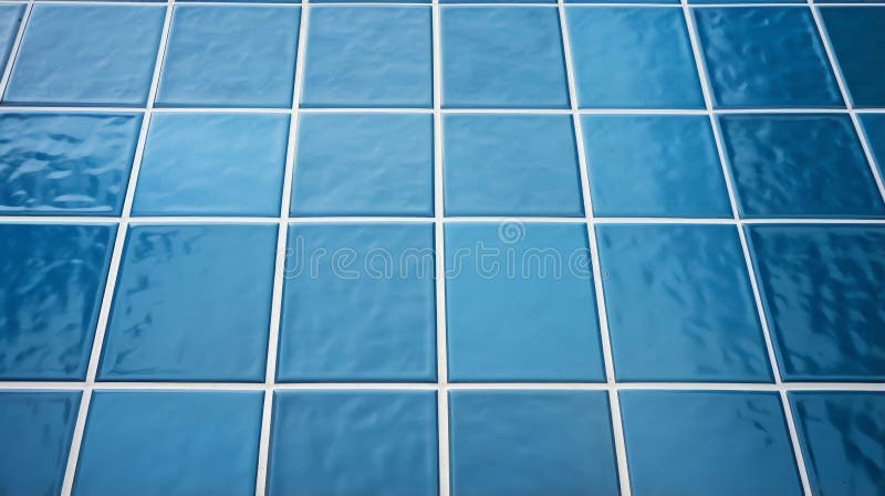 Hyper-realistic Blue Tile Background for Ceramic Tile and Bathroom ...