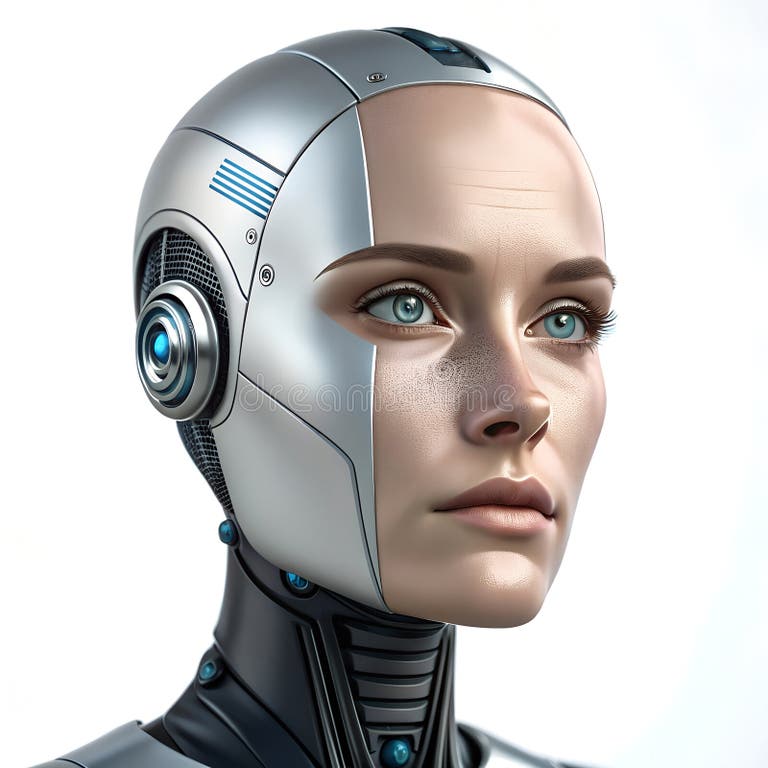 Metallic Android Face Stock Illustrations – 1,954 Metallic Android Face ...